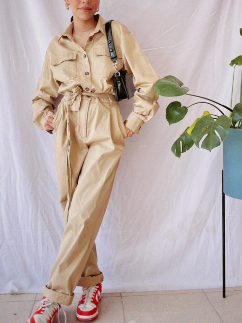 Overol Beige Marca H&M 🤩🧥💘 - flordediciembremx - LolaPay