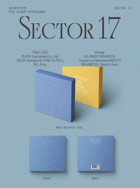 SEVENTEEN - 4th Album Repackage [SECTOR 17] Blue Ver. - DuskyShop - LolaPay