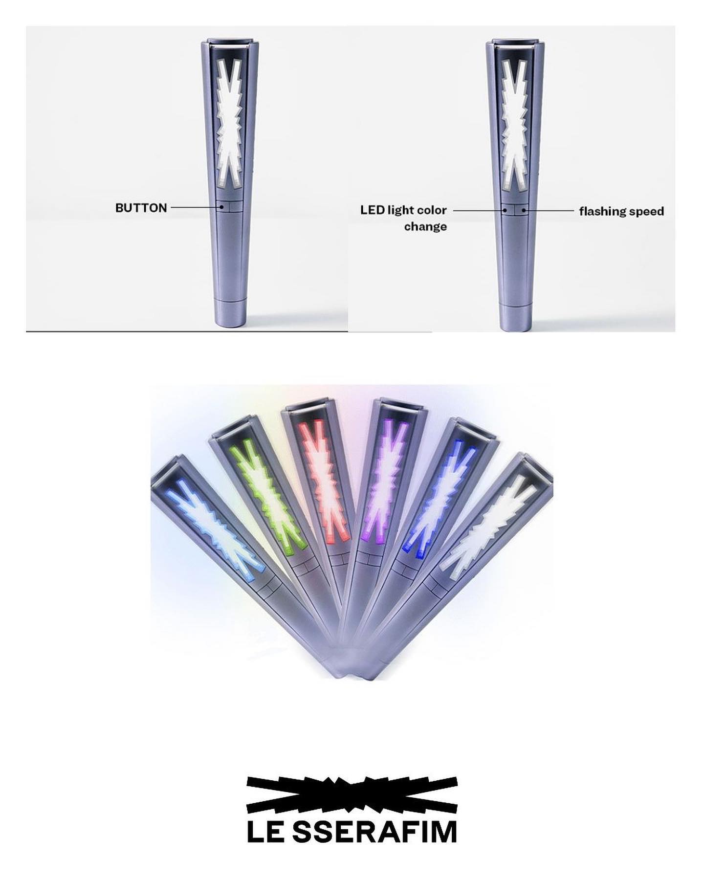 Le Sserafim Official Light Stick - thevkpop - LolaPay