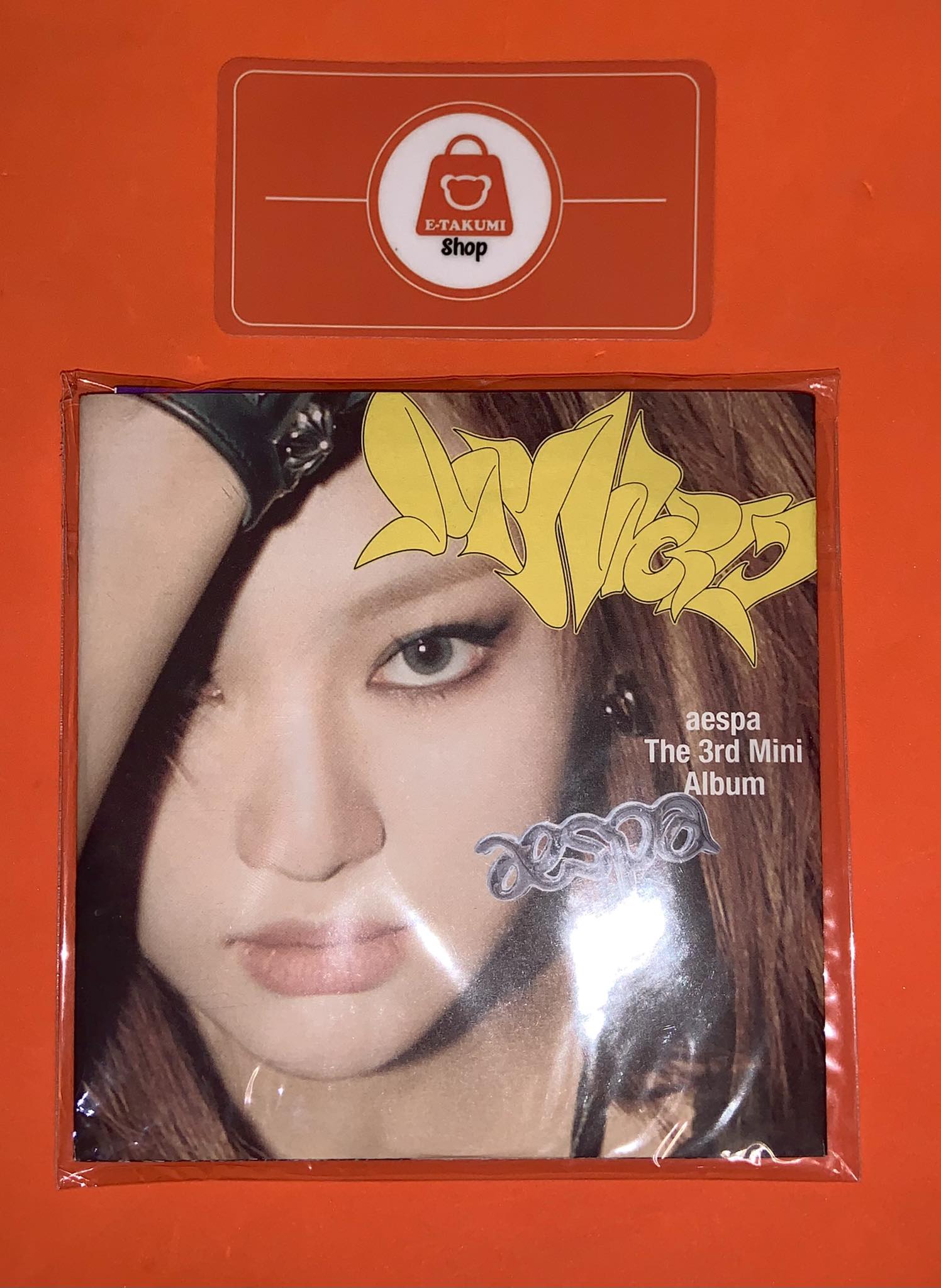 Poster Ver Aespa 3rd Mini Album My World Etakumishop1 Lolapay