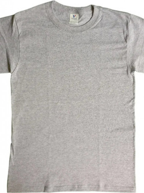 PLAYERA DE ALGODON DE CABALLERO CORTE RECTO LISA DE CUELLO REDONDO ...