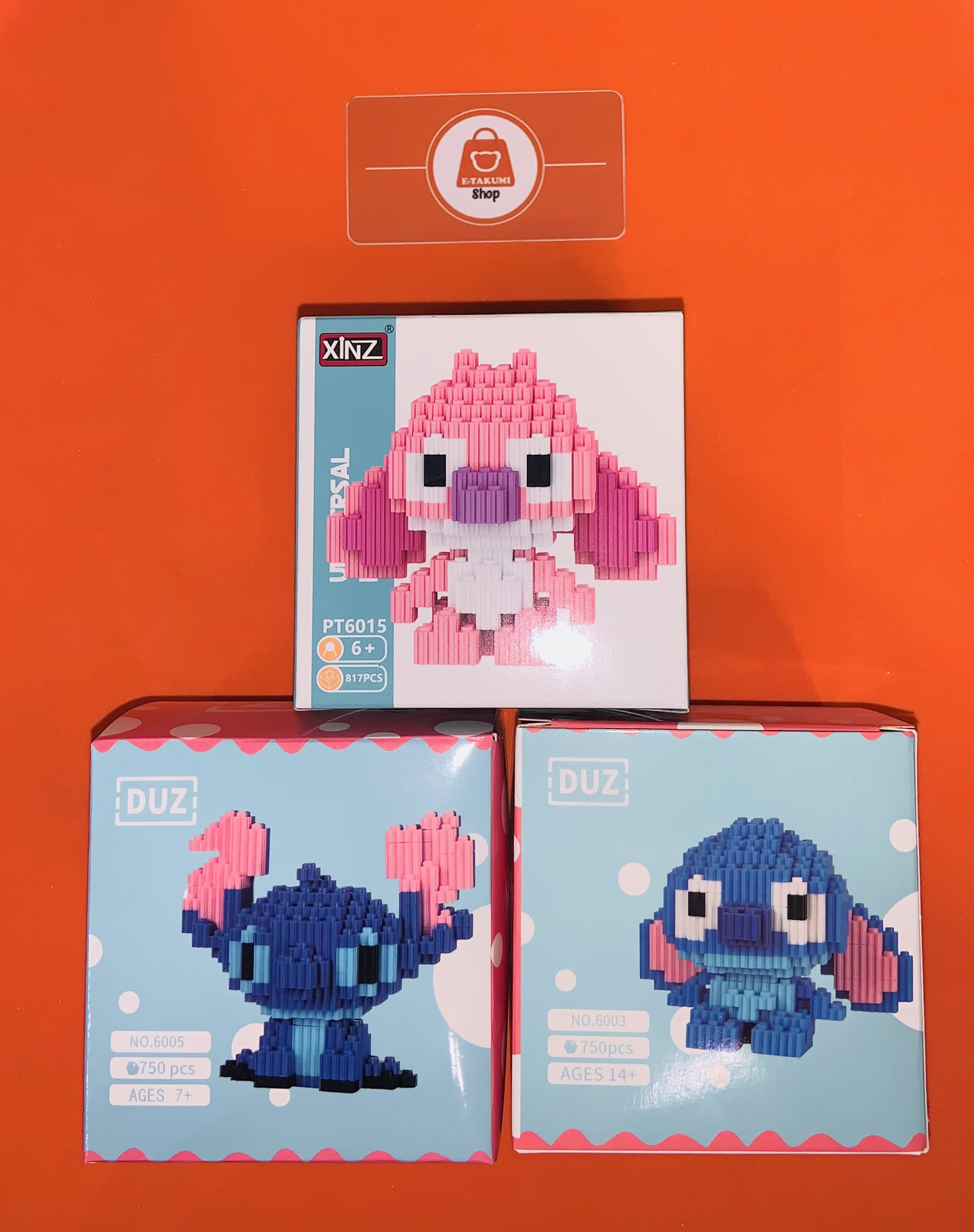 ARMABLES TIPO LEGO STITCH - etakumishop1 - LolaPay