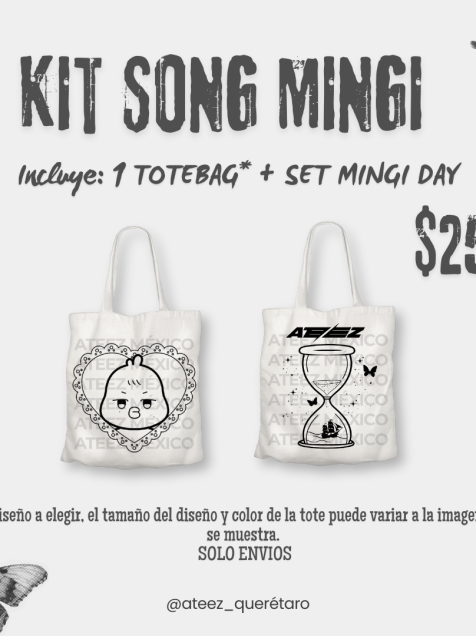 KIT SONG MINGI | FIX ON& OFF FEST QUERÉTARO - ateez_mexico - LolaPay