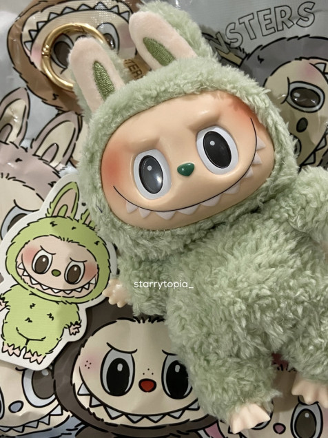 Green Grape Labubu Exciting Macaron - starrytopia - LolaPay