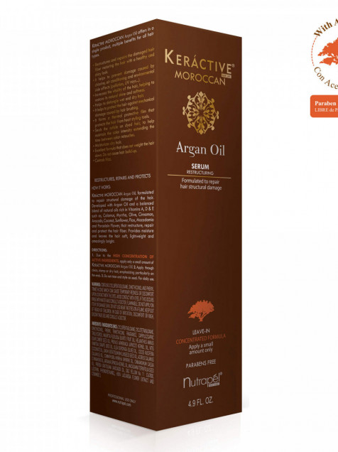 KERÁCTIVE MOROCCAN ARGAN OIL SERUM 144 ML - bellezadiamante - LolaPay KERÁCTIVE MOROCCAN ARGAN OIL SERUM 144 ML - bellezadiamante - LolaPay