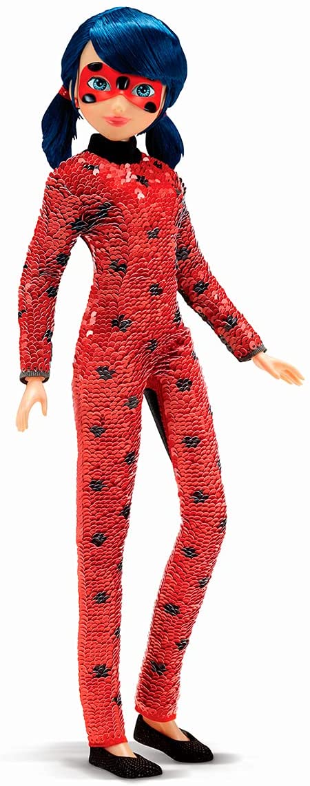 Ladybug Muñeca Cambio De Look Marinette Muñeca Transformable Lady bug ...