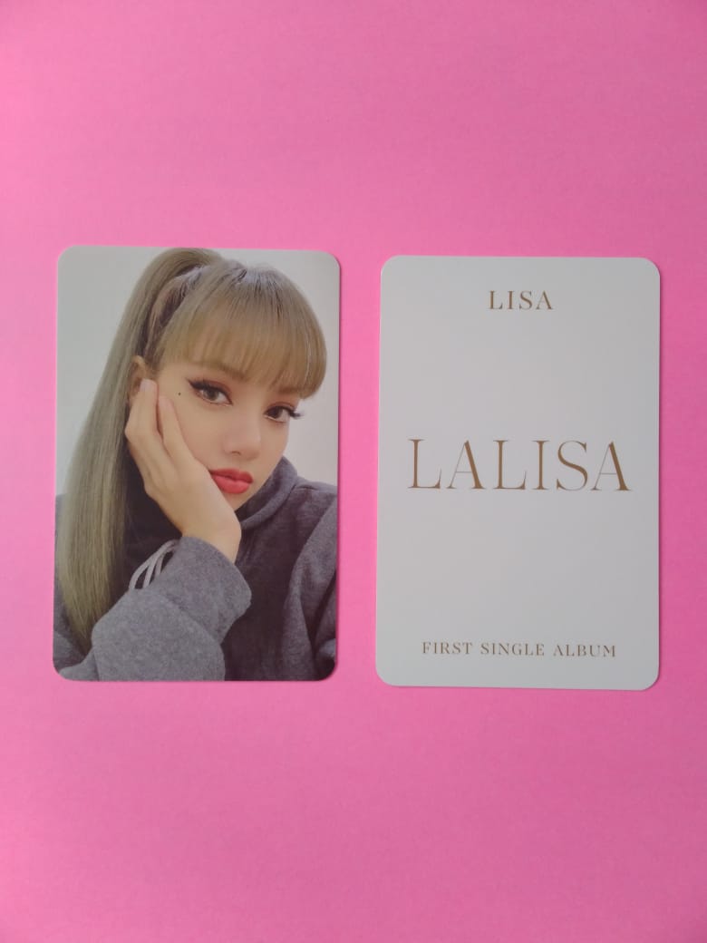 Lisa Photocard LALISA KTOWN4U POB - blinkstoremx - LolaPay