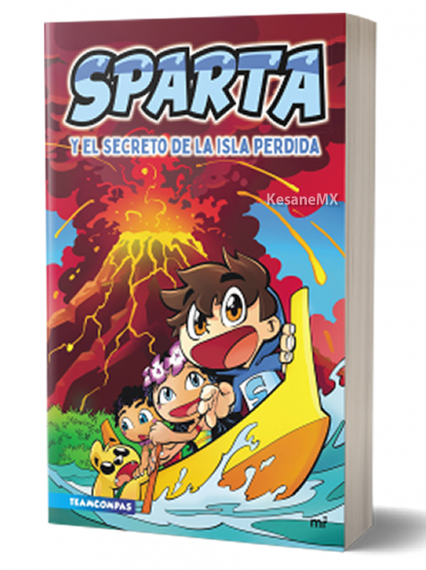 Compas Sparta y el secreto de la isla perdida libro - KesaneMX - LolaPay Compas Sparta y el secreto de la isla perdida libro - KesaneMX - LolaPay