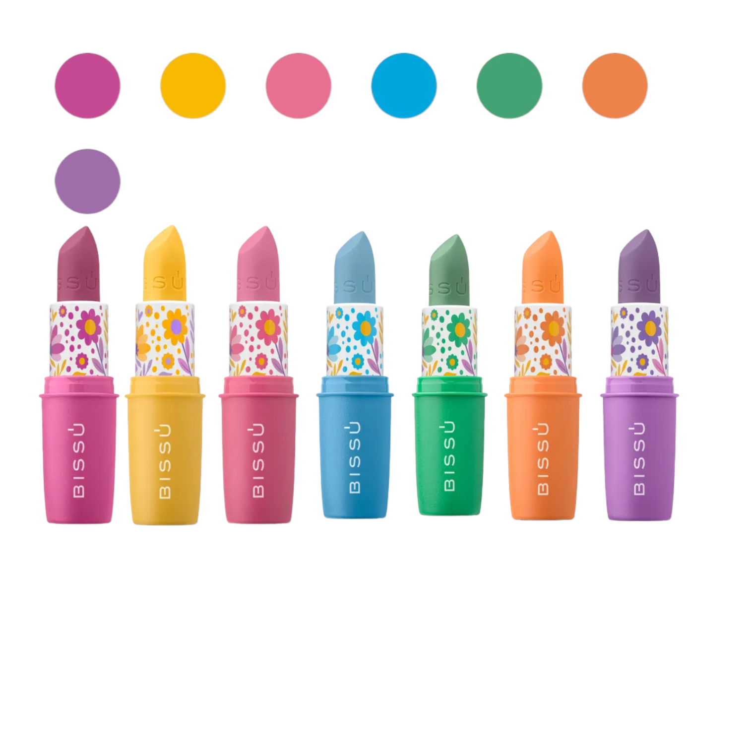Kit 7 labiales mágicos bissu - CristianEricSTORE - LolaPay