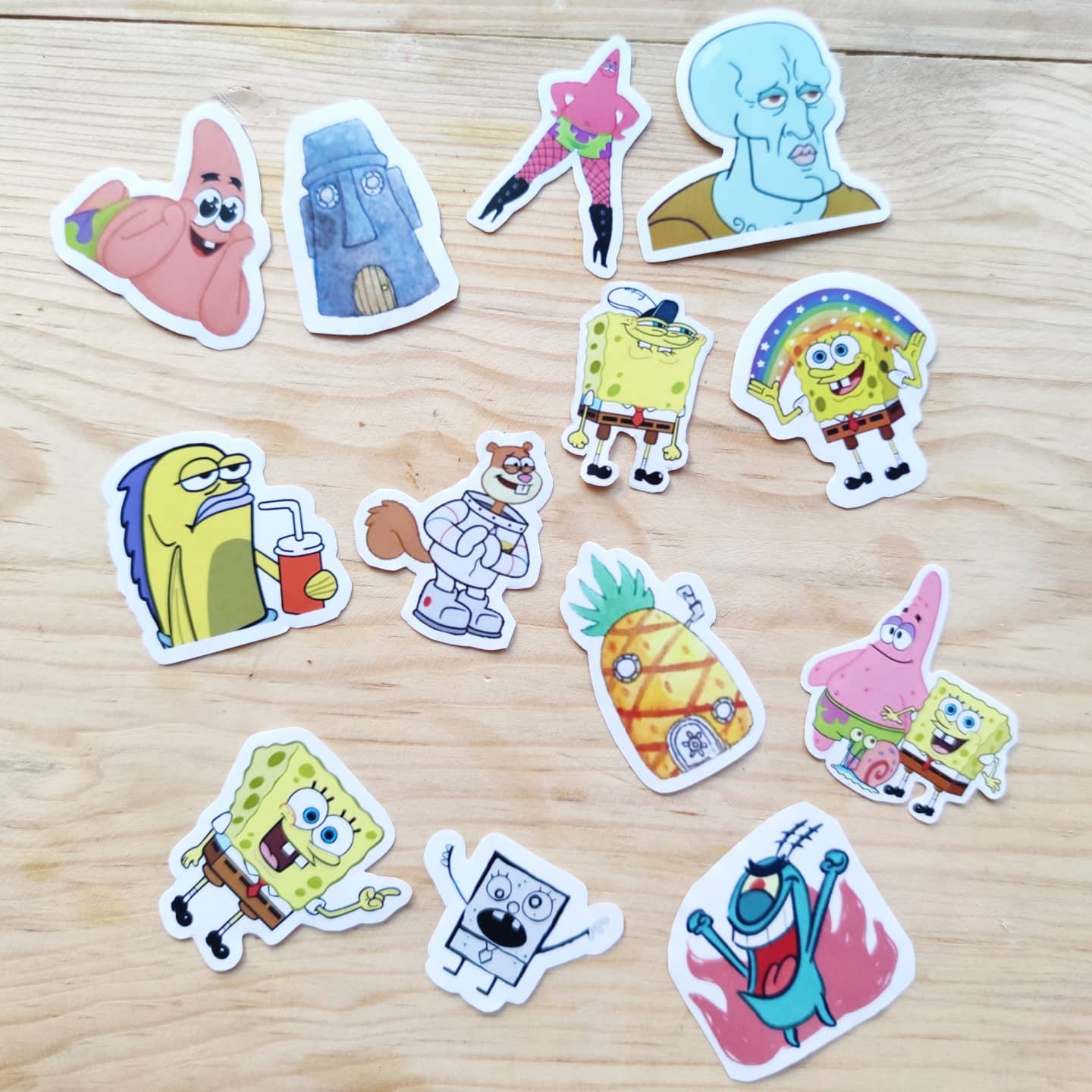 Colección Bob esponja - Stickermania - LolaPay